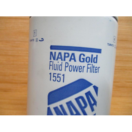 Napa 1551 Filter 1551 (Pack of 3) - New No Box