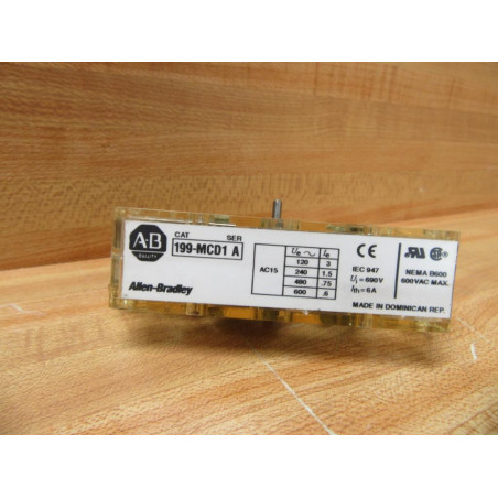 Allen Bradley 199-MCD1 Interlock Switch 199MCD1 - Used