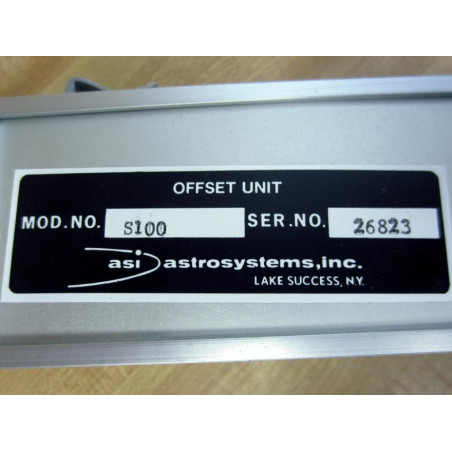 ASI Astrosystems S100 Offset Unit - New No Box