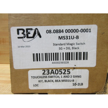 BEA MS31U-B Magic Switch Kit MS31UB