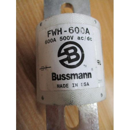 Bussmann FWH-600A Semiconductor Fuse - New No Box