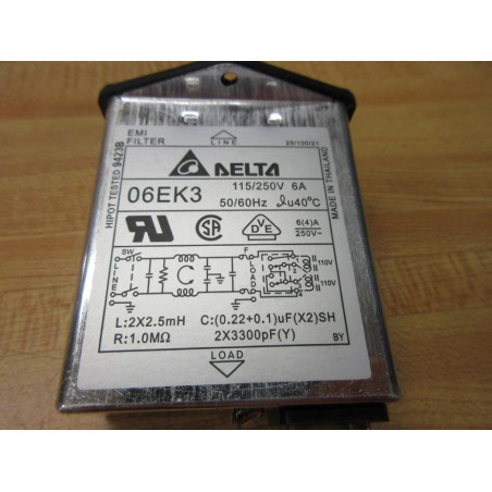 Delta 06EK3 EMI Filter - New No Box