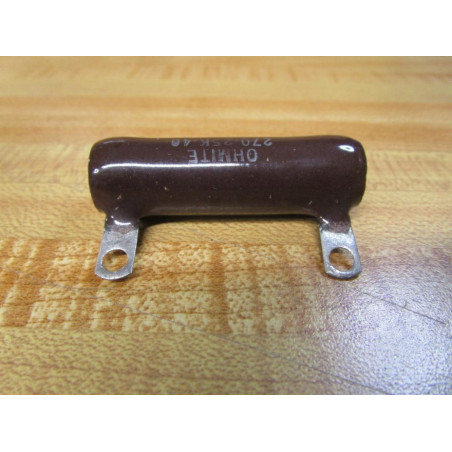 Ohmite 270-25K-40 Resistor 27025K40 25 Watts 50 Ohms (Pack of 3) - New ...