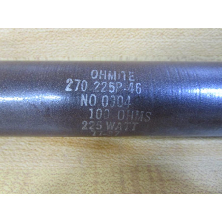 Ohmite 0904 Resistor 100 OHMS 270-225P-46 - New No Box