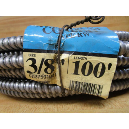 Alflex F037501001 Flexible Aluminum Conduit 100' Feet