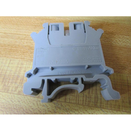 Phoenix Contact UK6N Terminal Block 3004524 (Pack of 6) - New No Box