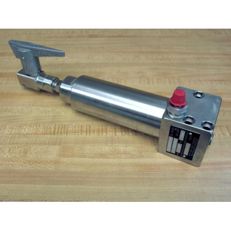 Nordson 338182A S.S. Ball Valve Drain Fluid Filter - New No Box