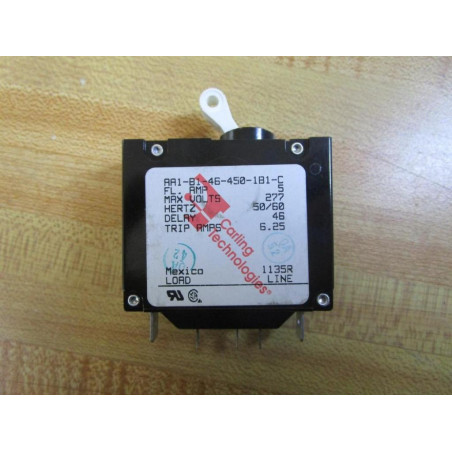Carling Technologies AA1-B1-46-450-1B1-C 5A Circuit Breaker - New No Box