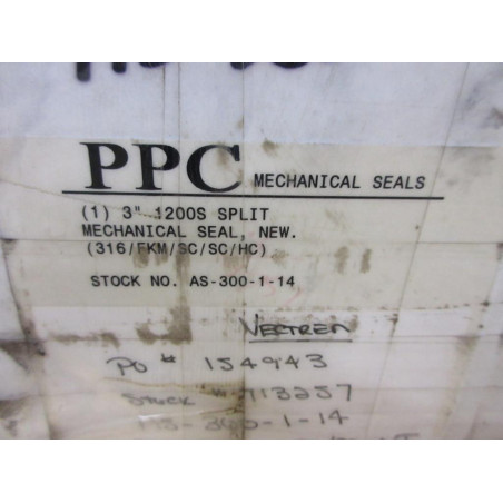 PPC AS-300-1-14 Mechanical Seal Kit AS300114