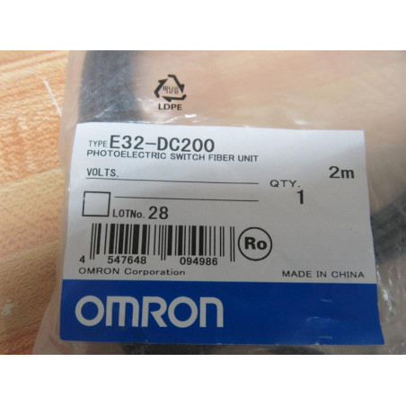 Omron E32-DC200 Fiber Optic Cable E32DC200