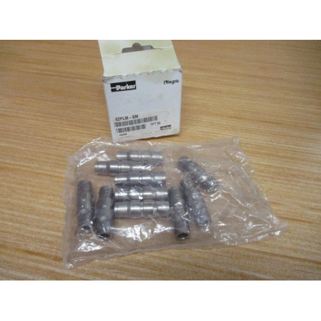 Parker 62PLM-6M Straight Union 62PLM6M (Pack of 10)