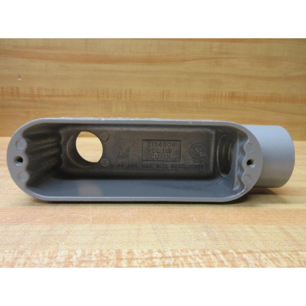 Hubbell Killark OLB-3 1" Conduit Body OLB3 (Pack of 2) - New No Box