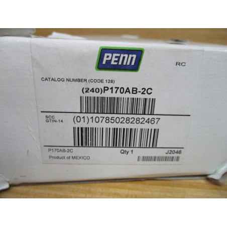 Penn P170AB-2C Pressure Controller P170AB2C