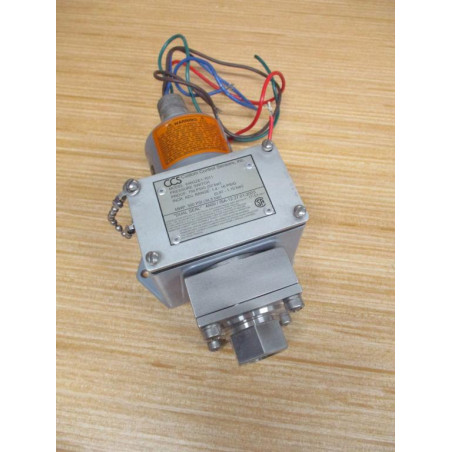 Custom Control Sensors 646GZE1-7011 CSS Dual-Snap Pressure Switch - New ...