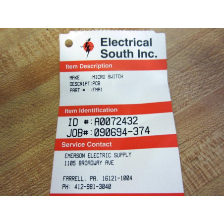 Micro Switch FMA-1 Sensor Amplifier Board FMA1 - Refurbished