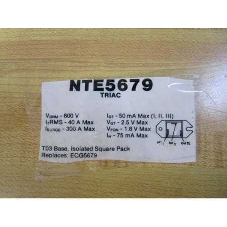 NTE NTE-5679 Triac NTE5679 - New No Box