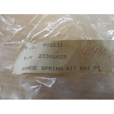 Generic 23301025 Range Spring Kit - New No Box