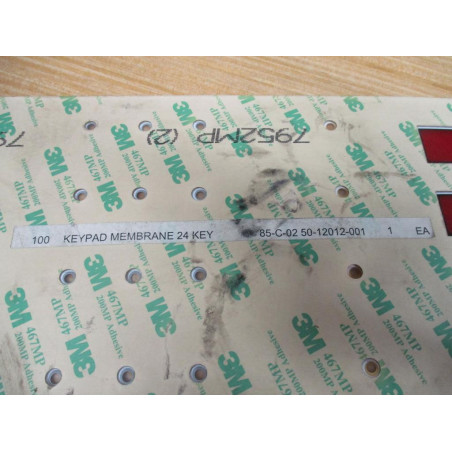 ITW 50-12012-001 Keypad Membrane 85-C-02 - New No Box