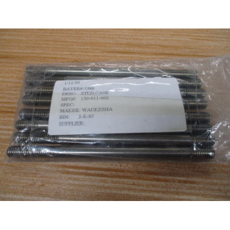 Waukesha 130-011-000 Case Stud 1300011000 (Pack of 8)