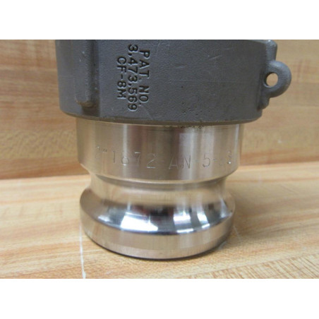 Dover 1672-AN Male Fitting OPWDIV 1672-AN-5-93 - New No Box