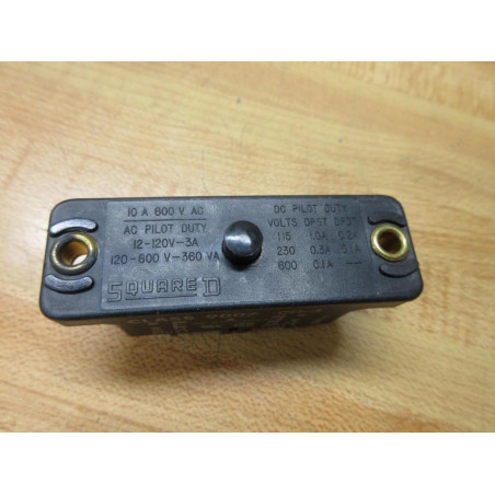 Square D 9007-CO3 Limit Switch 9007-C03 Black - New No Box