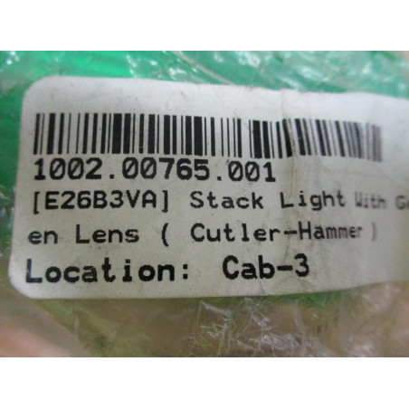 Cutler Hammer E26B3VA Stack Light Unit Ser. A2 - New No Box