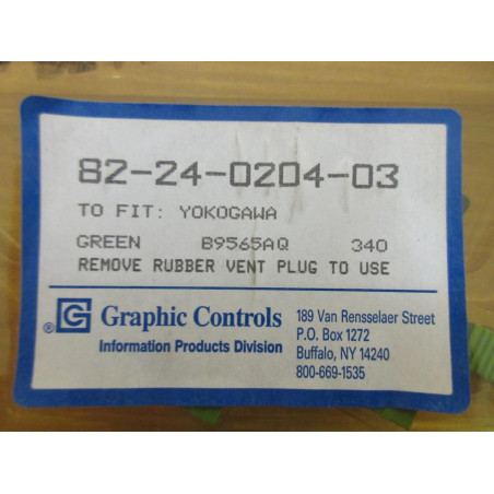Graphic Controls 82-24-0204-03 Chart Recorder Pen 8224020403 (Pack of 3)
