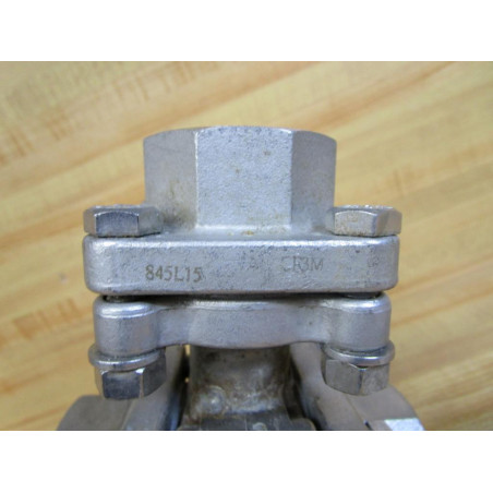 Sharpe Valves CF8M 1" Ball Valve WMount - New No Box