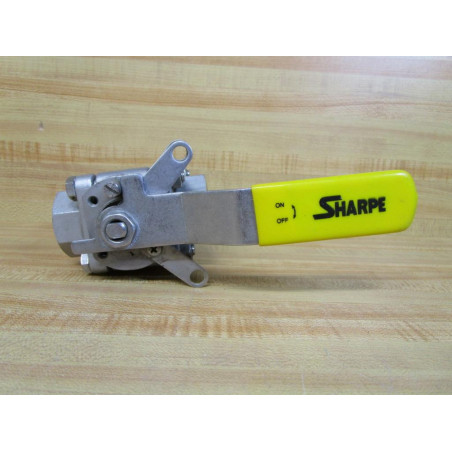 Sharpe Valves CF8M 1" Ball Valve WMount - New No Box