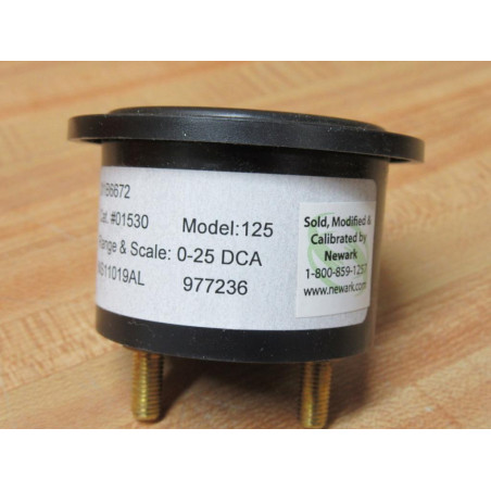 Simpson 01530 Panel Meter Modified & Calibrated - Refurbished