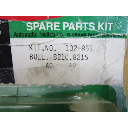 Asco 102-855 Red-Hat Spare Parts Kit 102855