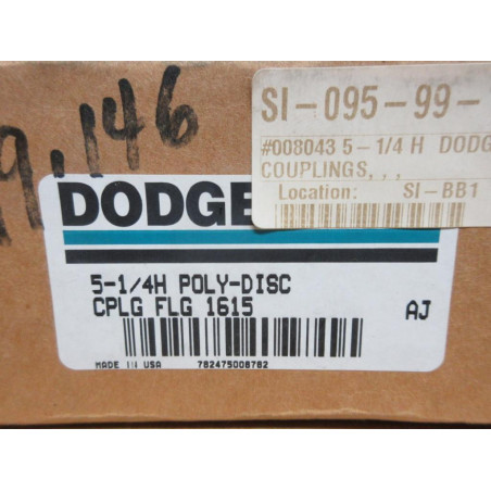 Dodge 008043 5-14H Poly-Disc Coupling Flange