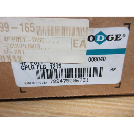 Dodge 008040 4F Poly-Disc Flange