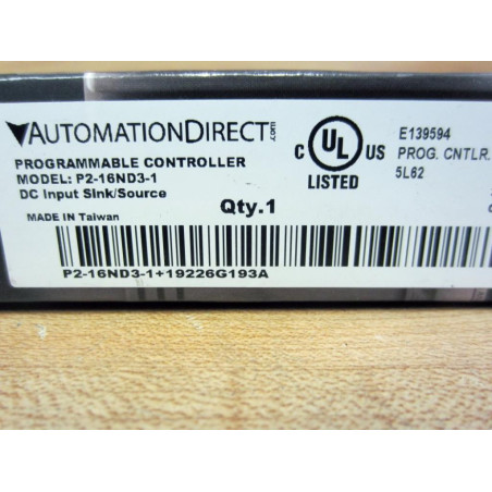 Automation Direct P2-16ND3-1 Filler Module P2-FILL