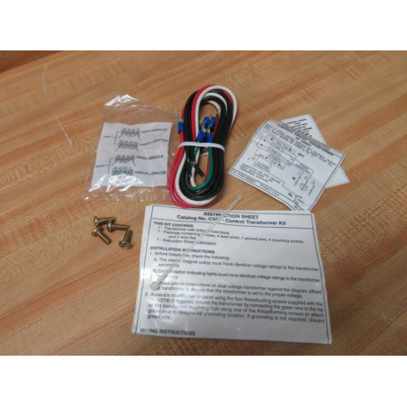 Cutler Hammer C341 Control Transformer Kit wo Fuses - New No Box