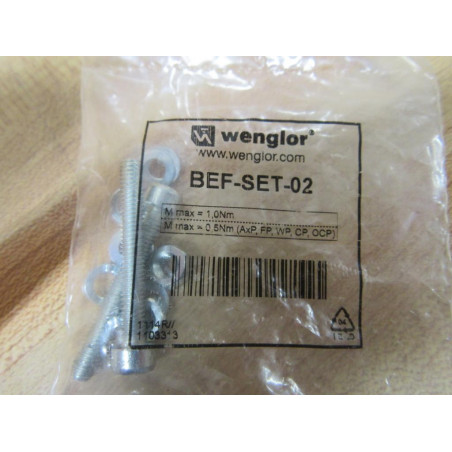Wenglor BEF-SET-02 Mounting Set BEFSET02