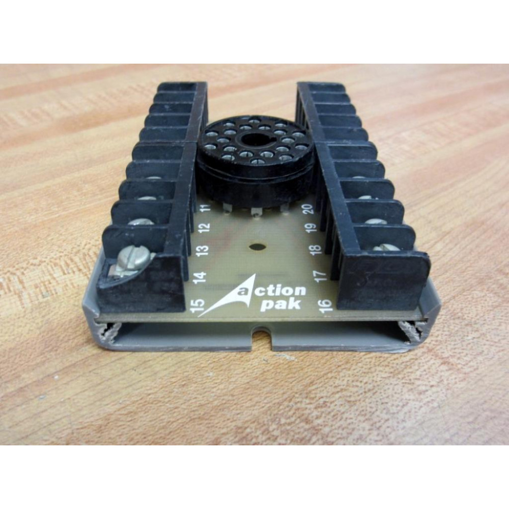 Action Pak BTS-20 Relay Socket Board BTS20 - New No Box