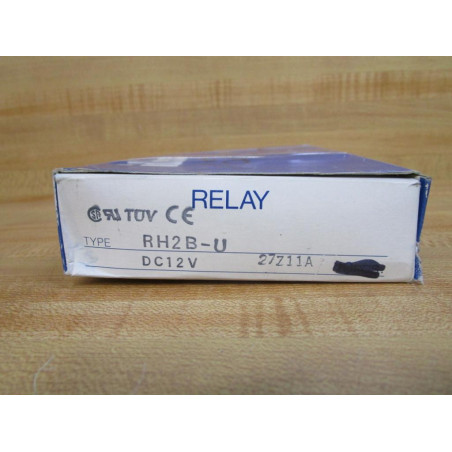 IDEC RH2B-U-DC12V Relay RH2BUDC12V (Pack of 2)