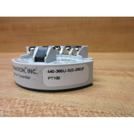 Pyromation 440-385U-S(0-200)F Temperature Head Transmitter - New No Box
