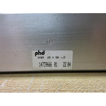 PHD SMB5 25 X 50-J3 Pneumatic Gantry Slide 14739666 - New No Box