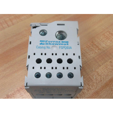 Ferraz Shawmut FSPDB3A Power Distribution Block Cracked Side - New No Box