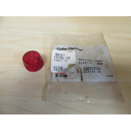 Cutler Hammer 10250-TC33 Eaton Pretest Lens 10250TC33 Plastic