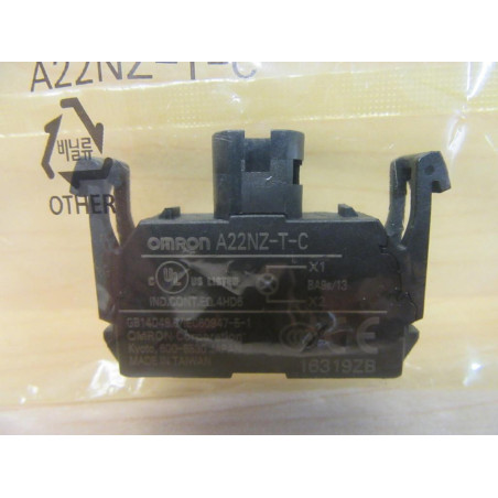 Omron A22NZ-T-C Lamp Holder A22NZTC