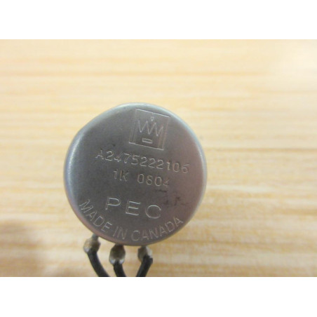 PEC A2475222106 Potentiometer - Used