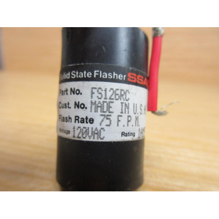 SSAC FS126RC Solid State Flasher - Used