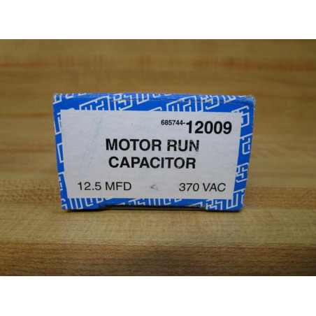 Mars 685744-12009 Motor Run Capacitor 12009