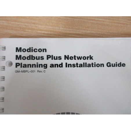 AEG GM-MBPL-001 Modicon Modbus Plus Network Guide - Used