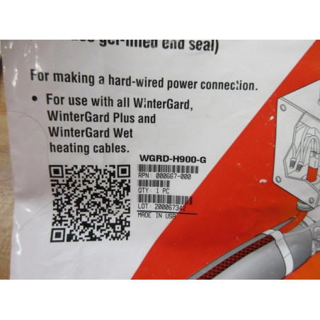 Raychem WGRD-H900-G Pentair Power Connection Kit 000667-000