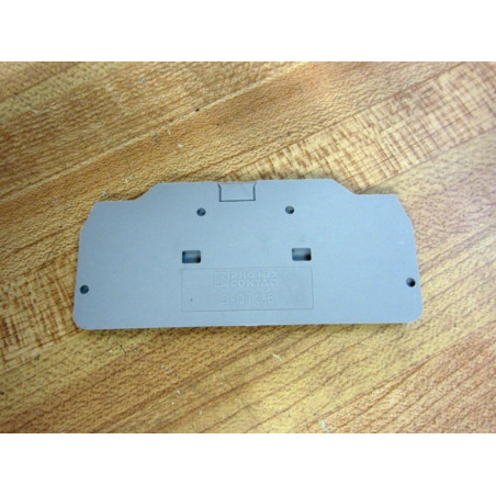 Phoenix Contact D-QT2.5 Terminal Block End Cover DQT25 (Pack of 50 ...