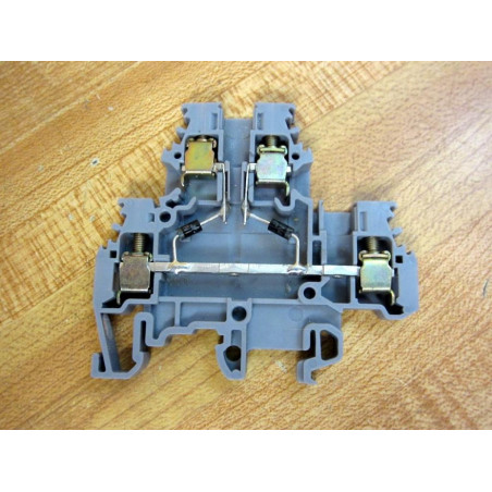 Entrelec M46D Terminal Block M46D wResistor (Pack of 2) - Used